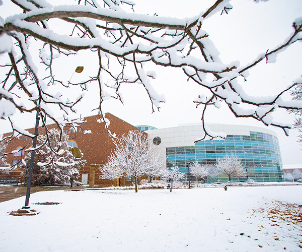 Access to library resources and study areas on inclement weather days