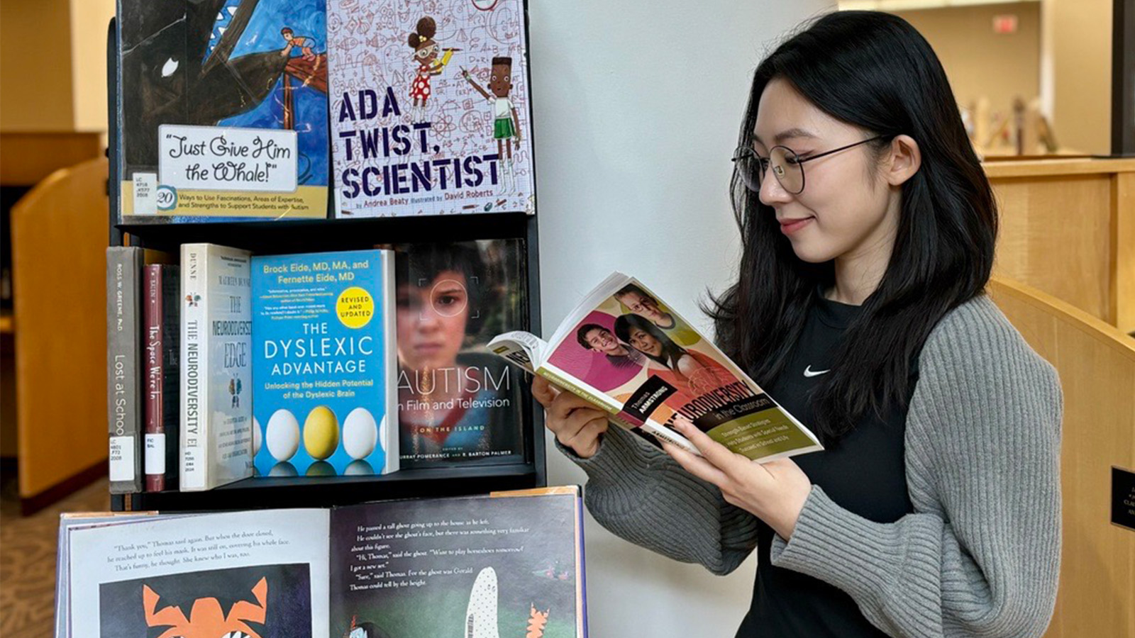 CMU Libraries Promotes Autism & Neurodiversity Acceptance Month