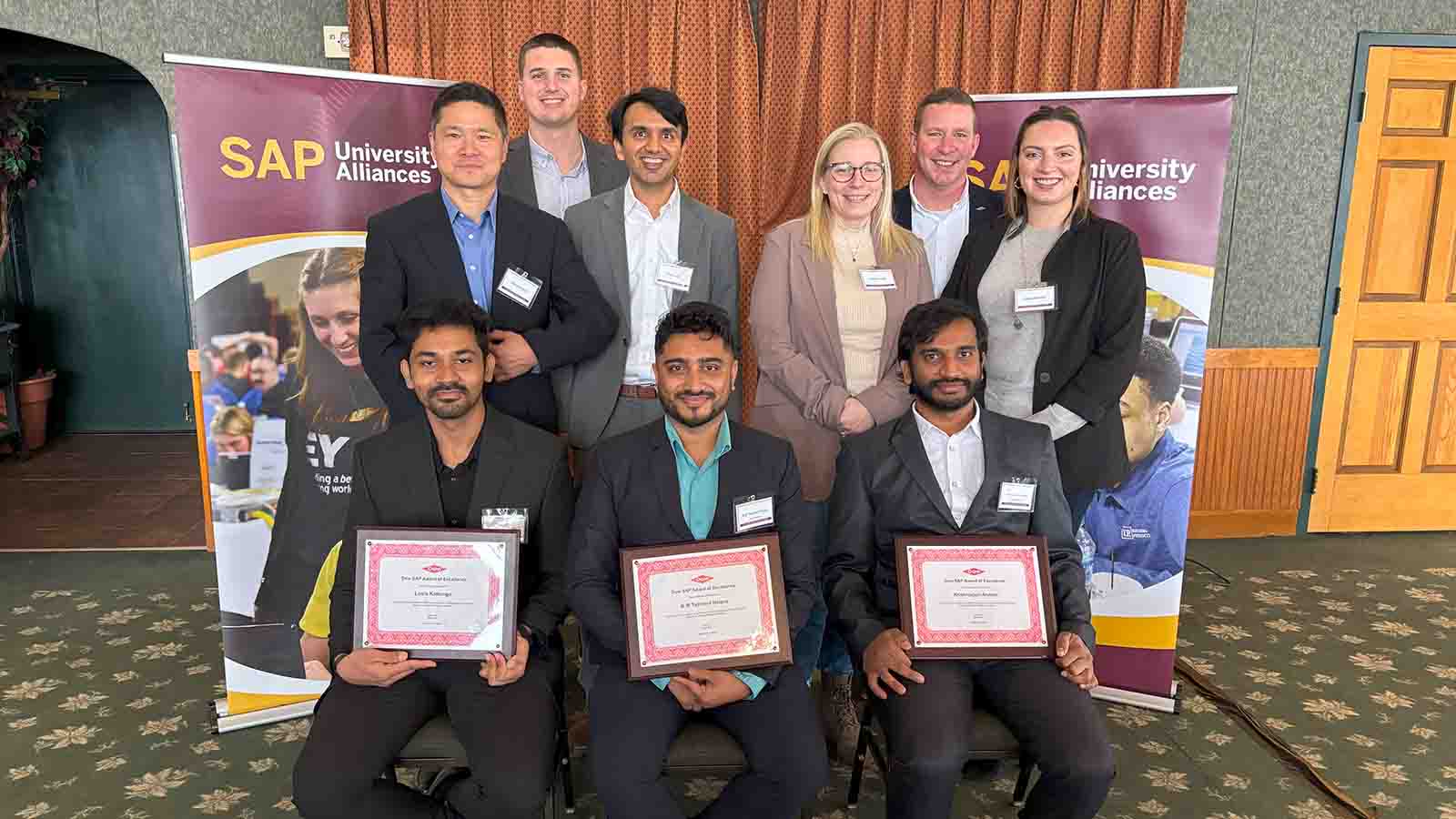 Celebrating excellence in SAP: Dow awards students for achievements