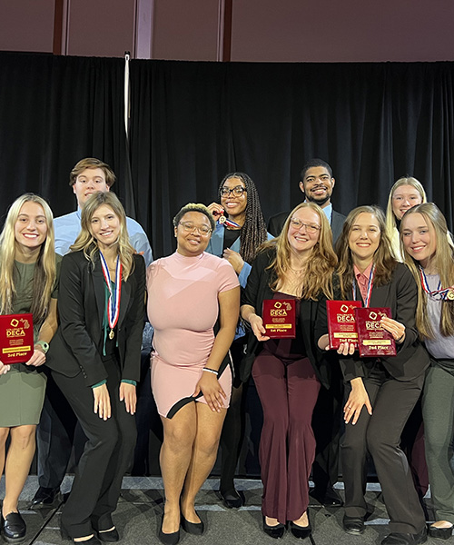 CMU DECA chapter resurges after pandemic