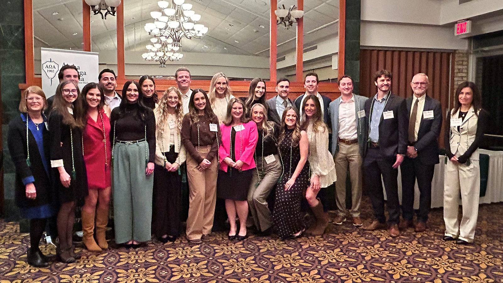 Medical Students inducted into Alpha Omega Alpha Honor Medical Society
