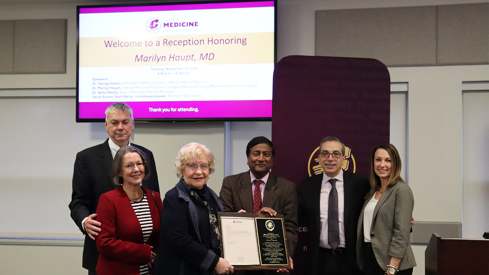 CMU College of Medicine receives gift to establish first endowed chair