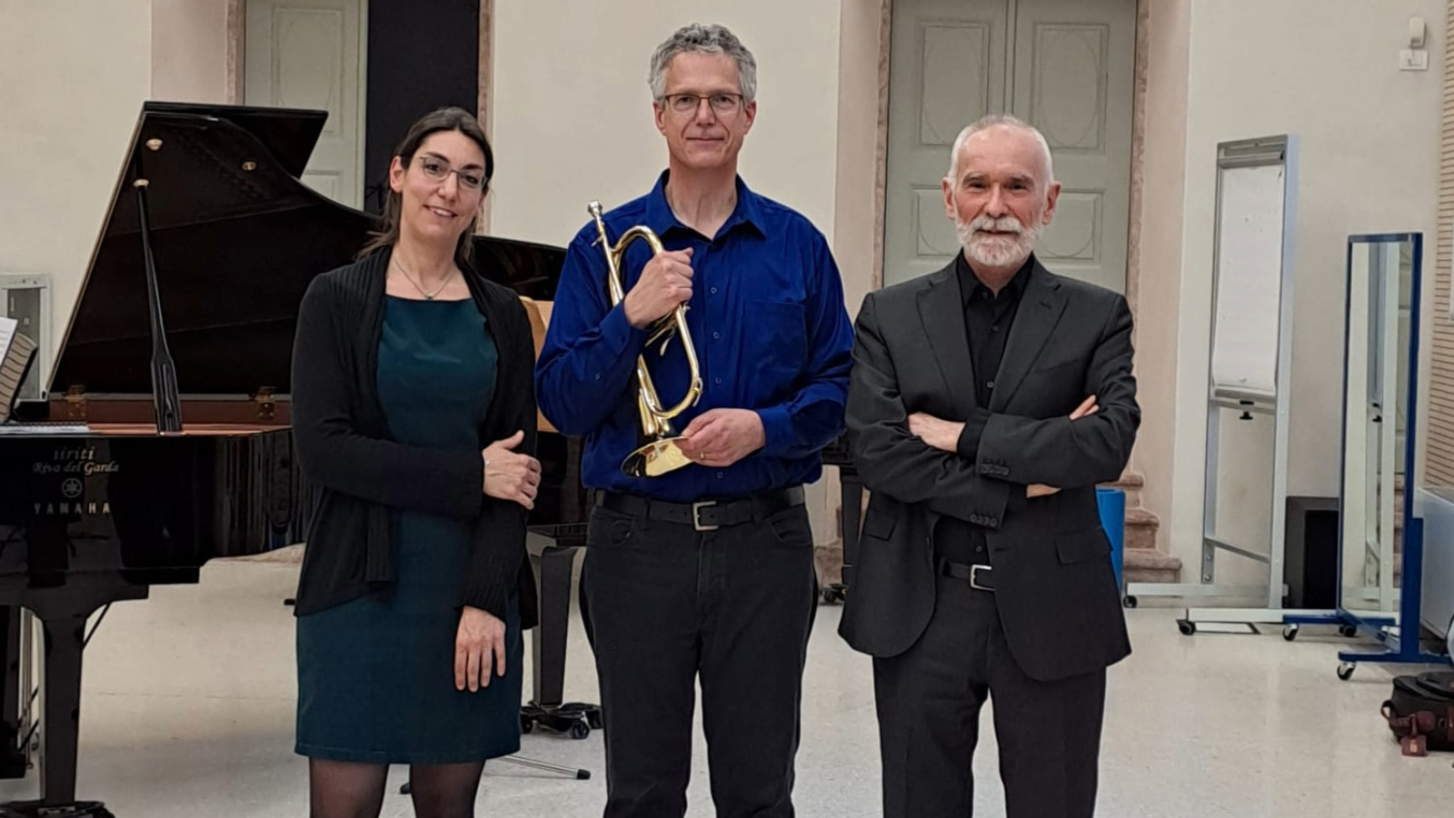 Trumpet Professor conducts Masterclasses and Recital in Italy