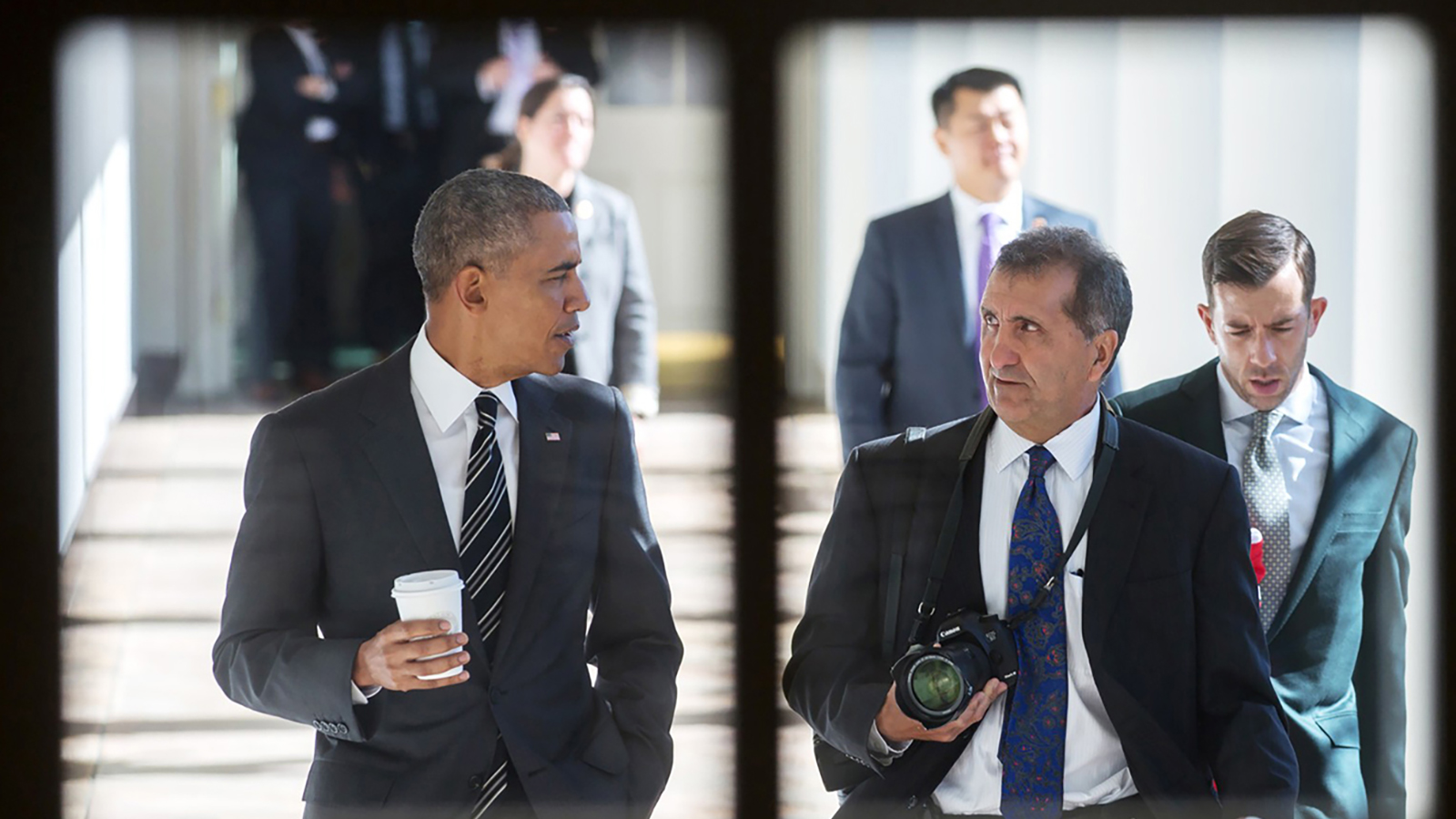 Behind the lens with Pete Souza