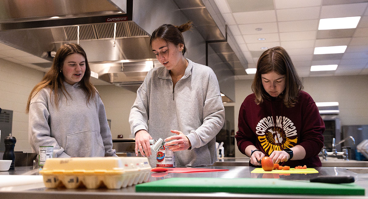 Your future is food with a degree in dietetics