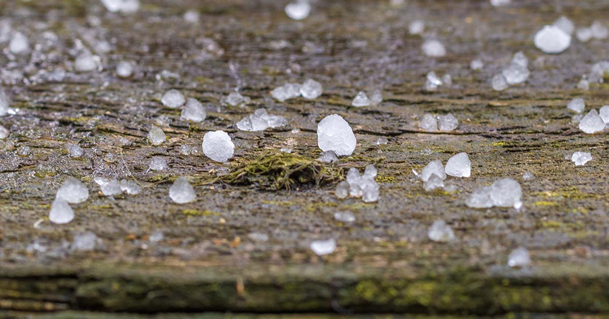 Hail: Solving a meteorological mystery