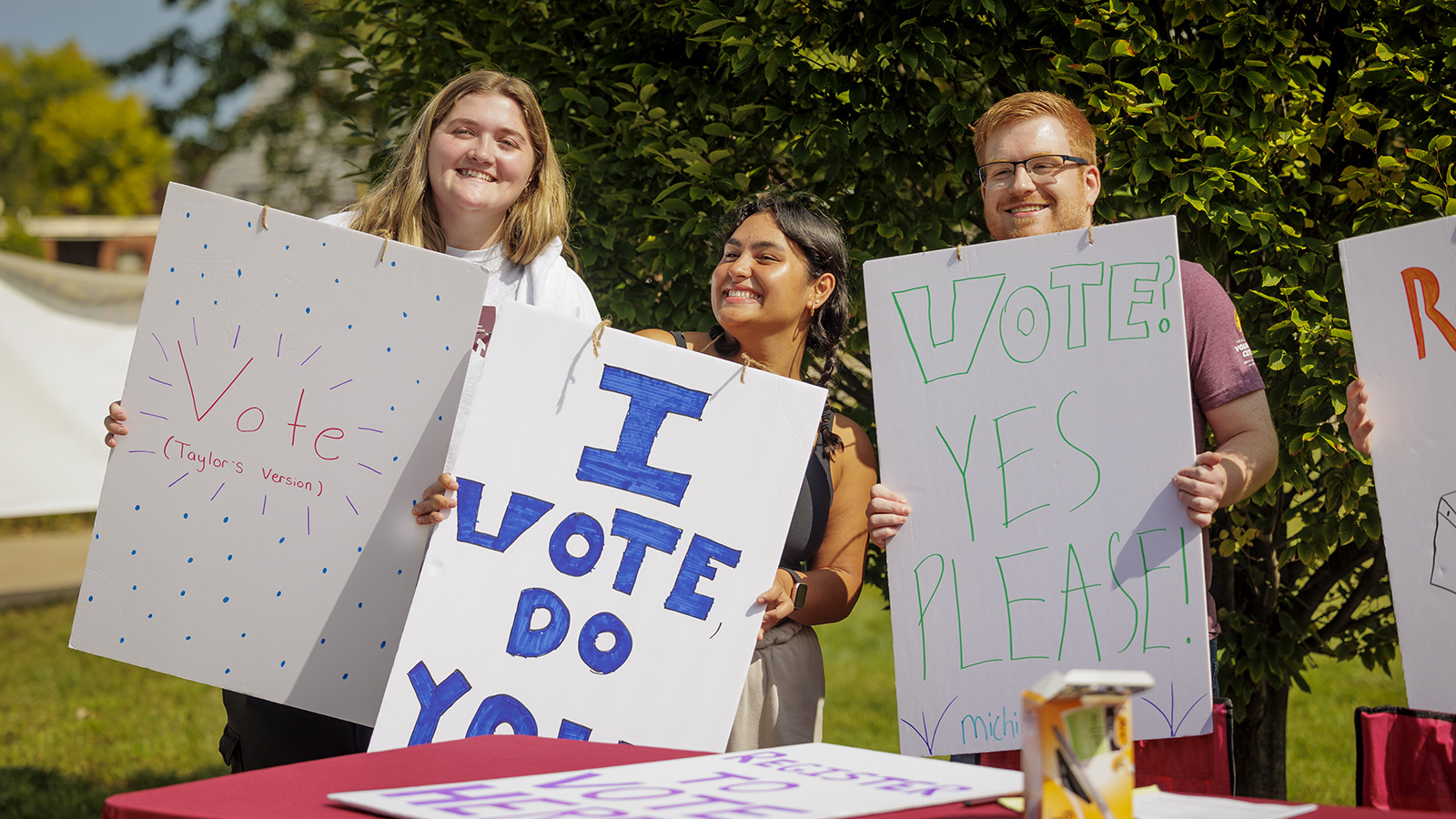 Central Michigan University students increase voter participation