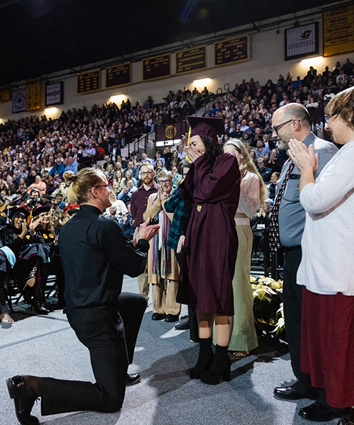 The week in photos: December 2023 Commencement