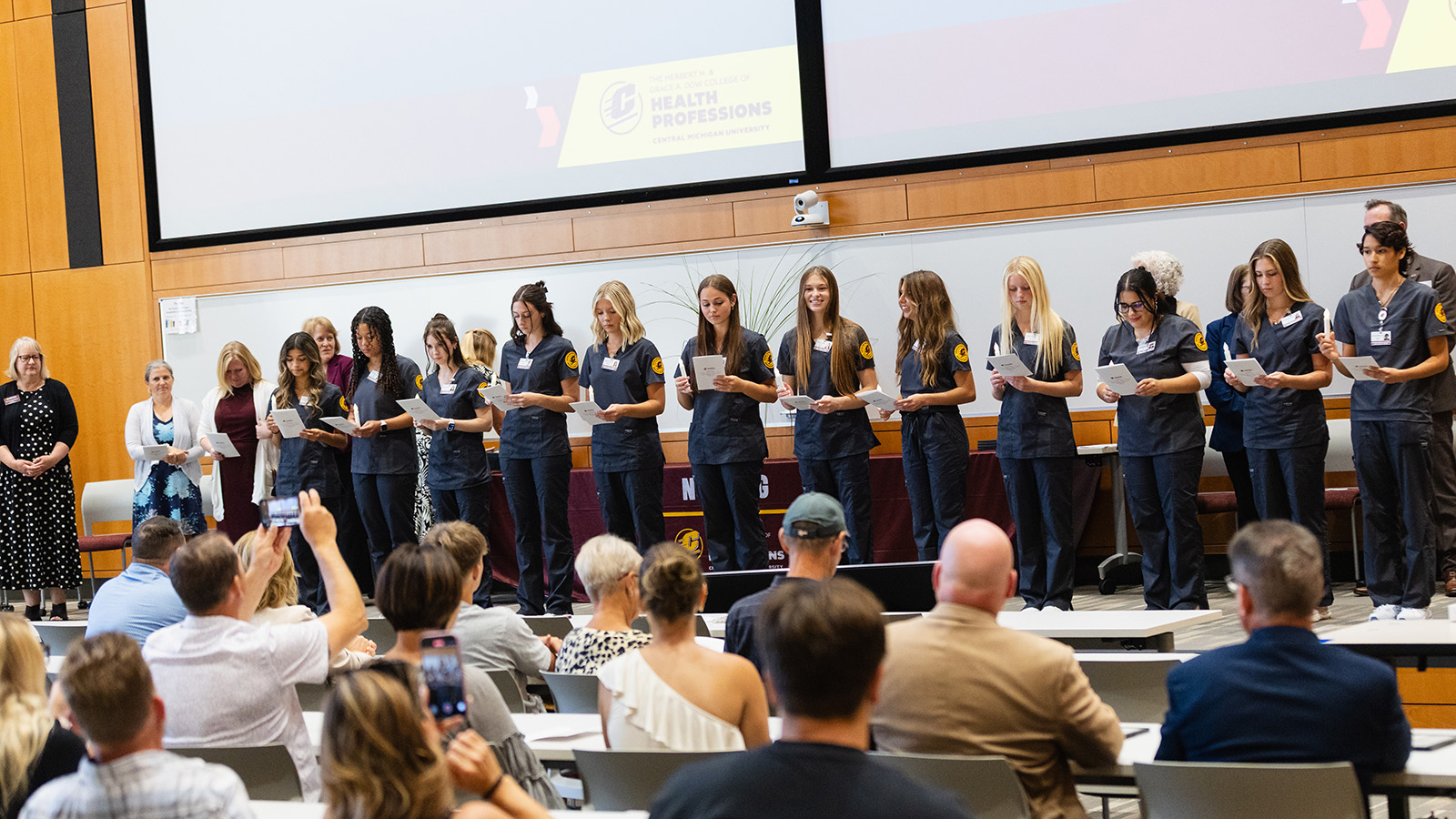 Nursing program holds inaugural pledge ceremony