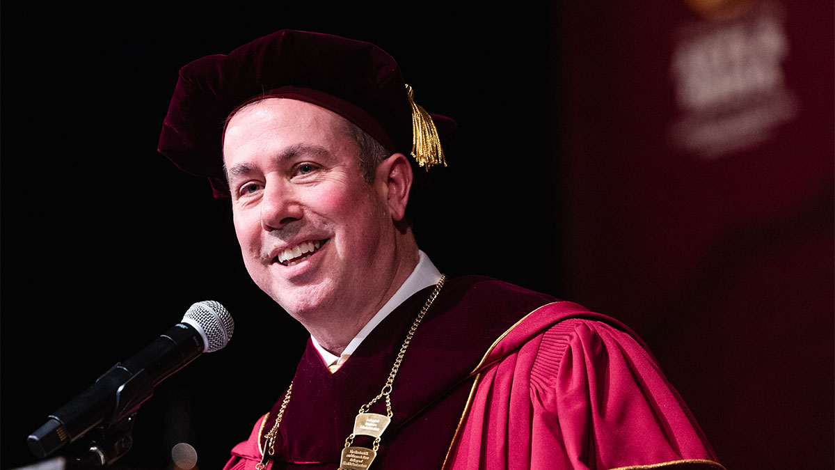 CMU President: 'Let us carry this light forward'