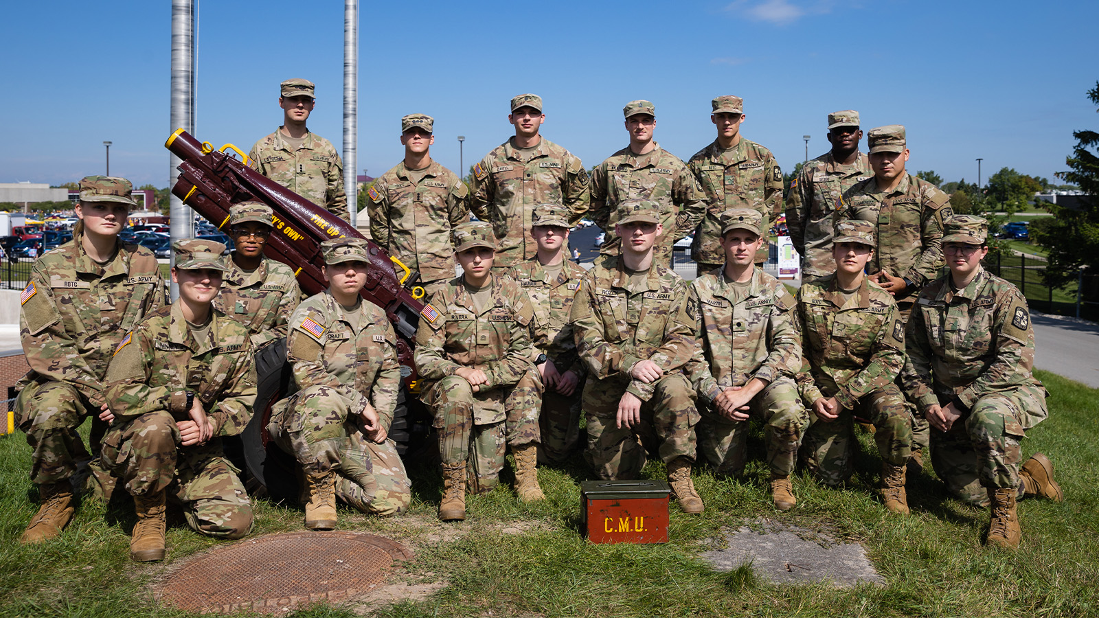 CMU ROTC to shine on national stage at Folds of Honor golf event
